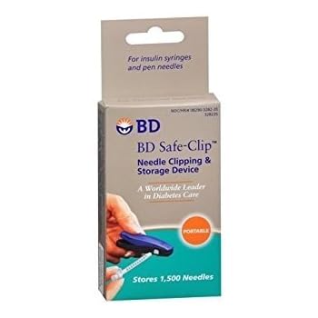 Amazon.com: BD Safe-Clip Needle Clipping & Storage Device 1 EA - Buy ...