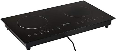 Prestige Double Induction Cooktop 3000 Watts, 8 Digital Temp Control ...