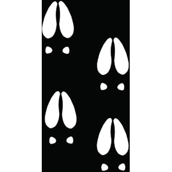 Amazon.com: Deer Track Decals - Set of 12: Automotive