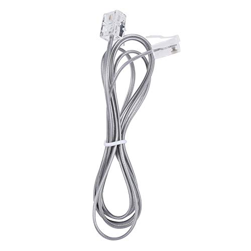 Sanpyl Corded Telephone Landline, Dual-Port Extension Set Desktop Corded Telephone Caller ID ...