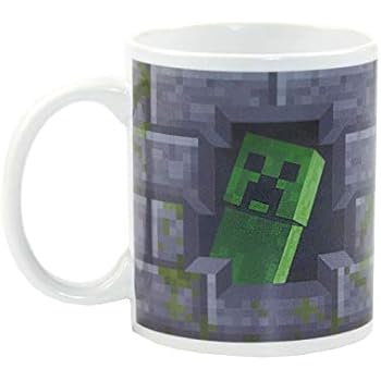 Amazon.com | JINX Minecraft TNT Block Square Plastic Mug, Red, 9.8 ...