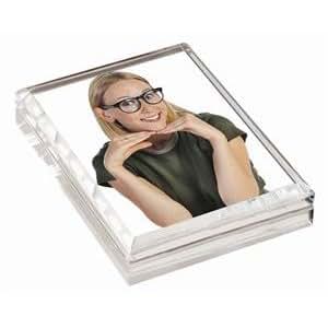 Amazon.com: 2.5" x 3.5" Acrylic Photo Paperweights - Pack of 12: Home ...