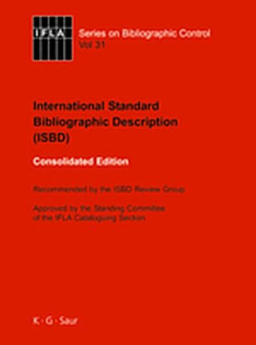 Amazon.com: Isbd: International Standard Bibliographic Description ...