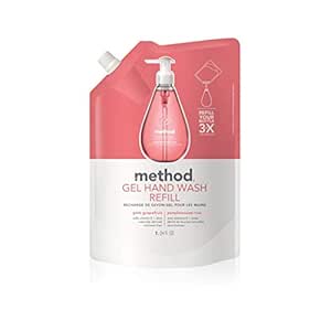 Amazon.com : Method Hand Wash Refill, Pink Grapefruit, 34 Fl. Oz (Pack ...