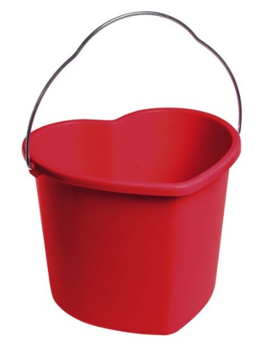 Toller Wassereimer Eimer in Herzform Herz rot (WK52): Amazon.de: Küche ...