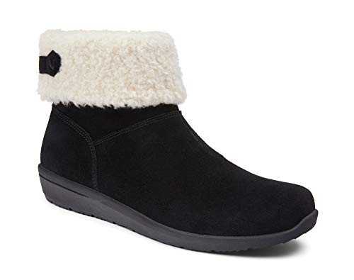 Vionic Women's Magnolia Ruth - Ladies Chukka Flat Boot with Concealed ...