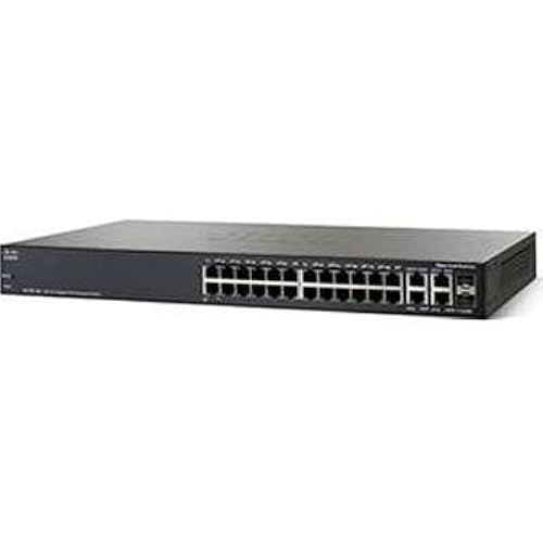 Visipax Cisco Systems SG350-28P-K9-NA SG350-28P 28-Port Gigabit PoE ...
