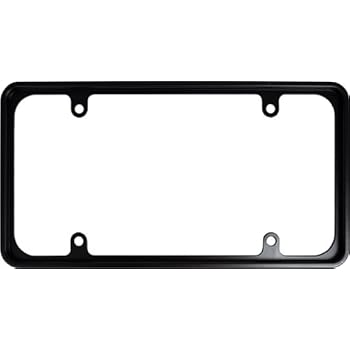 Amazon.com: Frenched 1.75" 16ga Steel License Plate Box with Free Light ...
