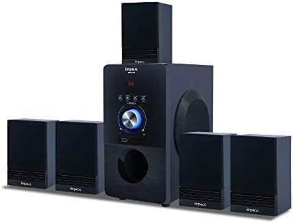 Impex 5.1 BANG HT 5107 45W Multimedia Bluetooth Home theatre Speaker ...