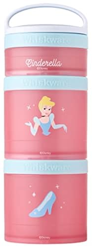 Whiskware Disney Princess Stackable Snack Containers for Kids and ...