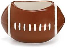 Amazon.com : Large Ceramic Football Container - Use as a Planter, Candy ...