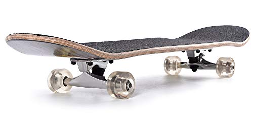 ChromeWheels 31 inch Skateboard Double Kick Skate Board Cruiser ...