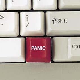 Amazon.com: ComputerGear Funny Computer Keyboard Novelty Key Caps Panic ...