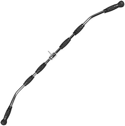 BILXXY Long LAT Pull Down Bar, 120cm/47Inch Tricep Fitness Pulley Cable ...