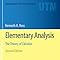 Elementary Analysis: The Theory of Calculus Undergraduate Texts in ...