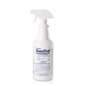 Amazon.com: Safetec 34810 SaniZide Plus Germicidal Solution, 32oz ...