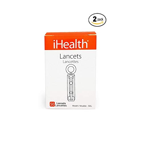 Buy i Sterile 30 Gauge Lancets for Measuring Blood Glucose Levels, 0.07 ...