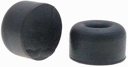 10 Pack Screw On Rubber Feet, 27mm Diameter, Includes Screws, Floor ...