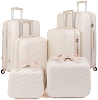 Limra Luggage Trolley Bags Set Of 6 Pcs 28 Inch Inch Light Beige price ...