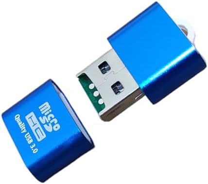 سعر External Memory Card Reader (T-Flash) MICRO SD USB (Blue) فى مصر ...