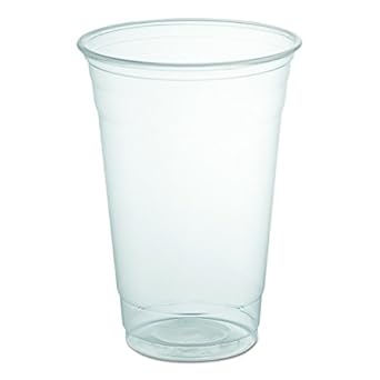 Amazon.com: Dart 20PX Polypropylene Cups, Cold Cups, 20 oz, Clear, 50 ...