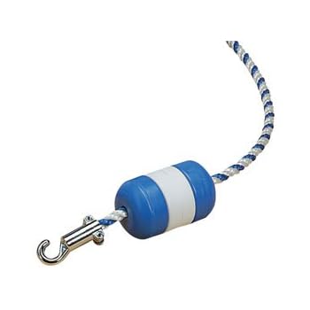 Amazon.com : Swimline CPB Straight Clamp Pool Rope Hook for 3/4- Inch ...