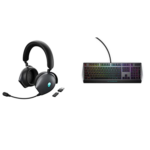 Alienware AW920H Tri-Mode Wireless Gaming Headset & Low-Profile RGB ...