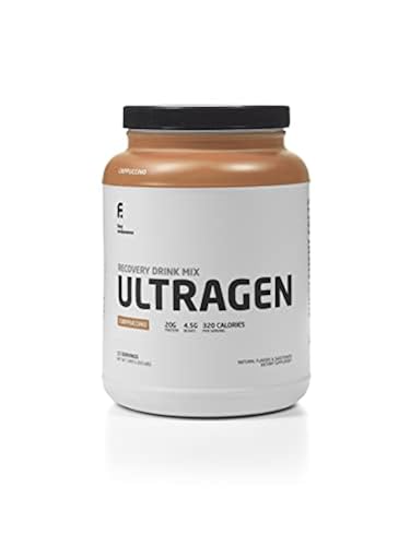 First Endurance Ultragen Recovery Drink Mix, Cappuccino (15 Servings ...