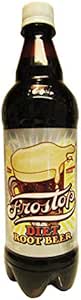 Frostop Diet Root Beer Soda 24 oz. 1 pk - Case of: 24; Each Pack Qty: 1 ...