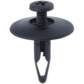 Amazon.com: Rexka 30 pcs Push-Type Retainers 1" Head Dia. 29/32" Length ...