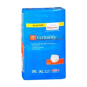 Amazon.com: Walgreens Certainty Fitted Briefs , Large, 16 ea: Health ...