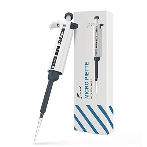 Lab Micropipette 10-100ul Single Channel Pipettor,Adjustable Volume ...