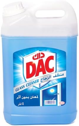 DAC Glass Cleaner, Spotless Shining and Streak-Free, 4L price in Saudi ...