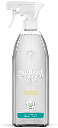 Method Daily Shower Spray Cleaner, Eucalyptus Mint, 28 Ounce, 1 pack ...