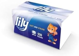 Dilva Lily Economical Tissue Box 550 Tissue price in Egypt | Amazon ...