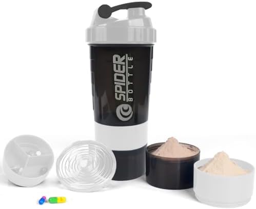 سعر hanso Shaker Bottle Gym Protein with Pill Organizer and Protein ...
