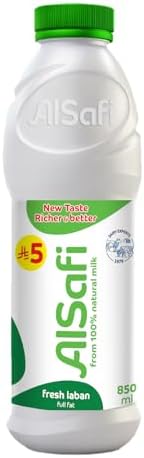 سعر Al Safi Full Fat Fresh Laban in Plastic Bottle 850 ml فى السعودية ...