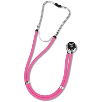 Amazon.com: Prestige Medical Traditional Spraque Stethoscope, Hot Pink ...