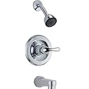 Delta Faucet T13420-PD Classic MonitorR 13 Series Tub and Shower Trim ...