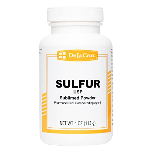 De La Cruz Pure Sulfur Powder - Commercial Grade Yellow Sulfur Powder ...
