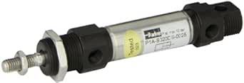 Parker P1A-S020DS-0025 Stainless Steel Metric ISO Air Cylinder, Round ...
