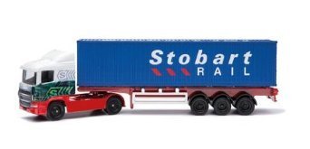 Buy corgi toys eddie stobart stobart rail skeletal container truck ...