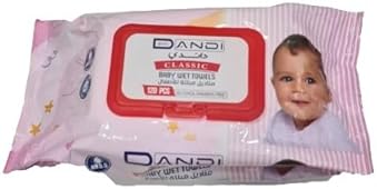 Dandy Wet Wipes 120, Pack of 6, 6 * 120, Wet Towels Wipes Harmful ...