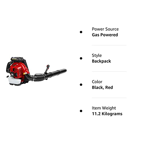 Genuine RedMax Gas Powered Backpack Leaf Blower 75.6cc 206 MPH 1077 CFM ...