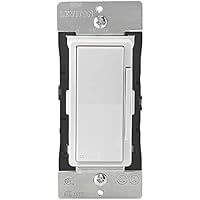 Leviton D26HD-1BW Decora Smart Wi-Fi, No Hub Required (2nd Gen) 600W ...