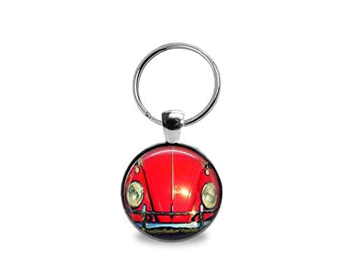 Amazon.com: VW Beetle- Red Key Chain : Handmade Products
