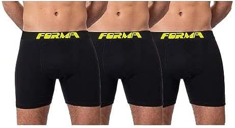 سعر FORMA Pack Of 3 Men Long Boxer - Black - Xl فى مصر | بواسطة امازون مصر | كان بكام
