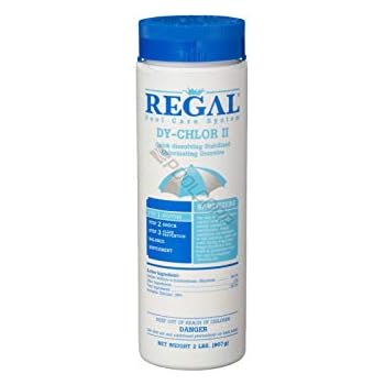 Amazon.com : Regal Dy-Chlor II Granular 2 lbs. Bottle for Swimming ...