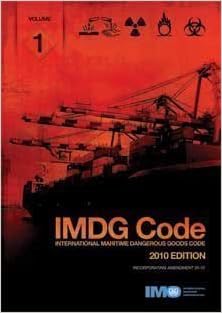Imdg Code 2010: International Maritime Organization: 9789280115130 ...