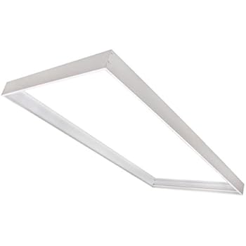 Luxrite LED Light Panel, 2x4 FT, 72W, 3000K Soft White, 7100 Lumens ...